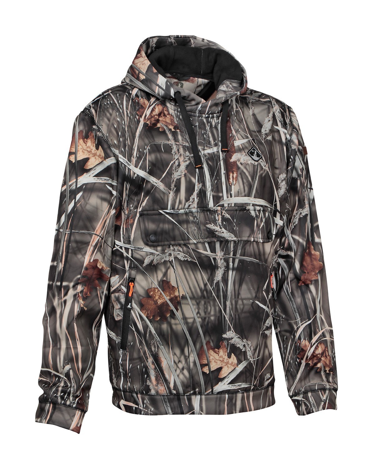 Sweat-shirt à capuche Percussion Ghostcamo Wet - Pulls de chasse ...