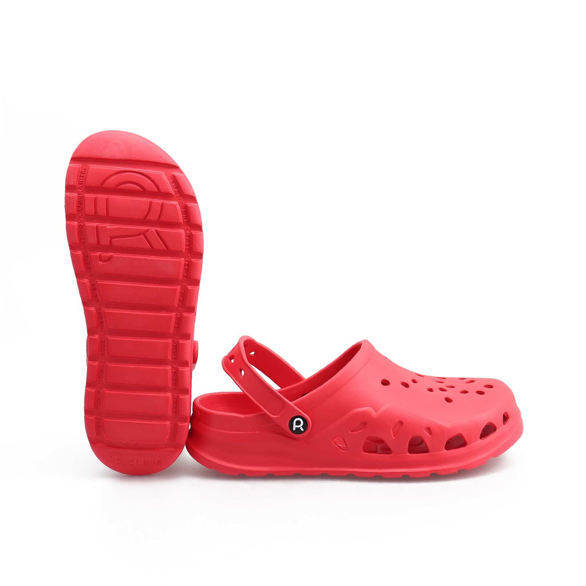 Sabots Rouchette Kosmik - Rouge | Confortables et Légers pour Activités ...