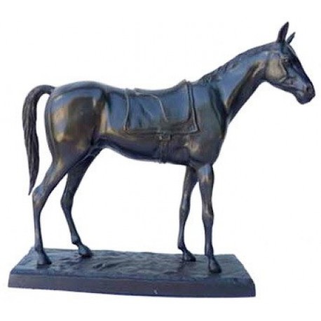 Bronze Cheval sellé - Bronzes - Objets décoratifs | Made in Chasse