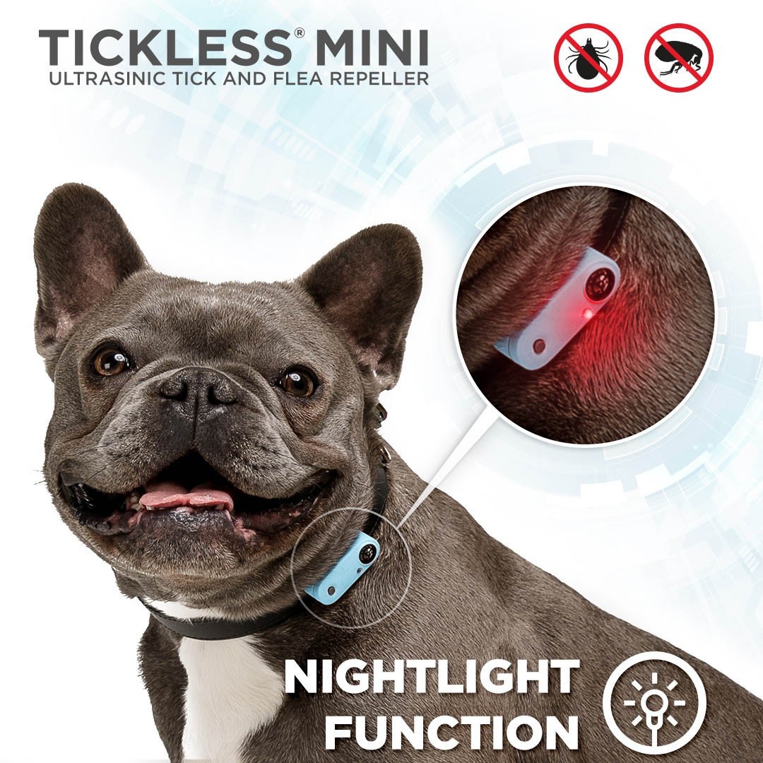 Répulsif TICKLESS Mini Dog rechargeable - Noir - Contre les tiques et ...