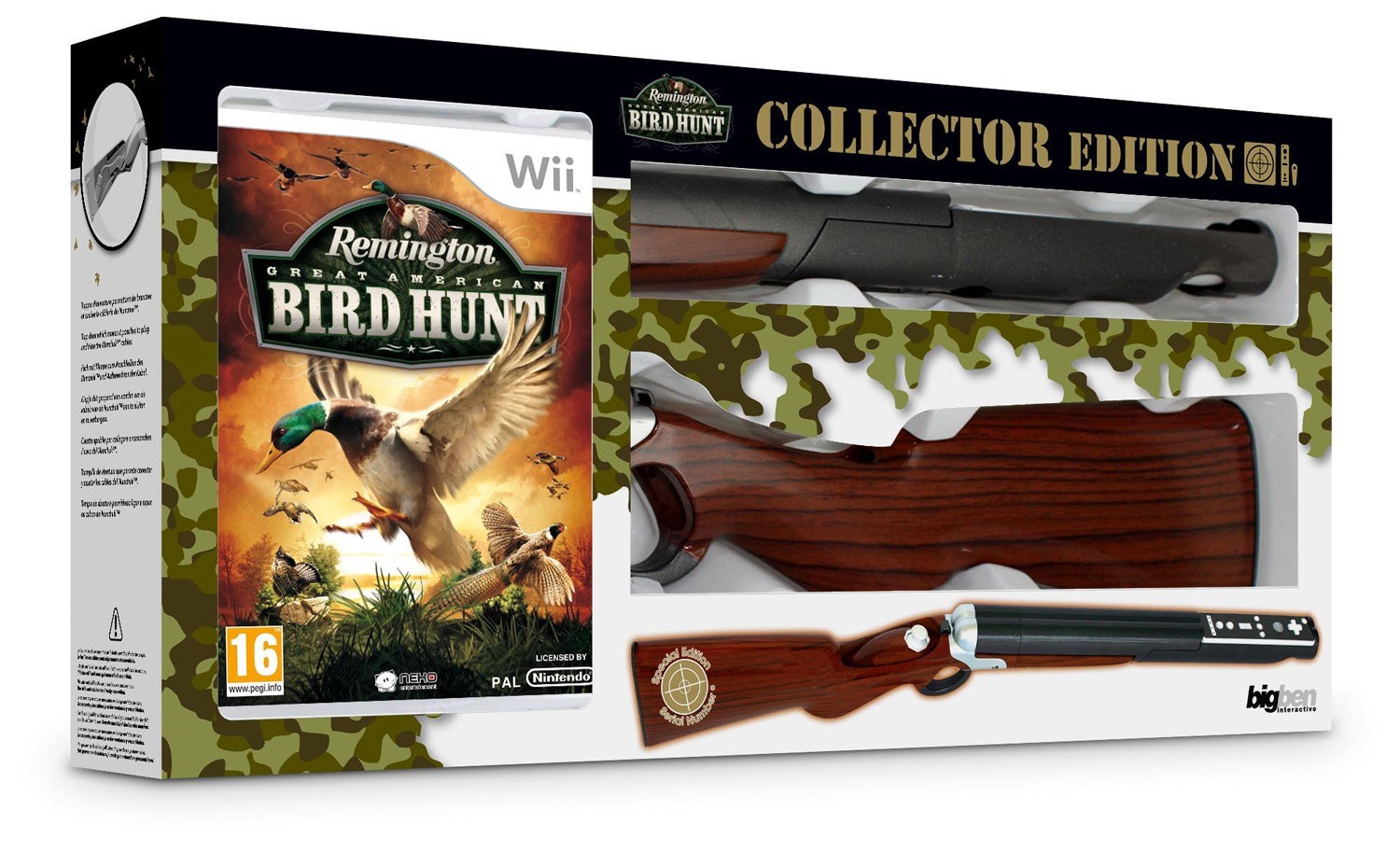 Remington Bird Hunt + Fusil Collector / Wii | Made in Chasse