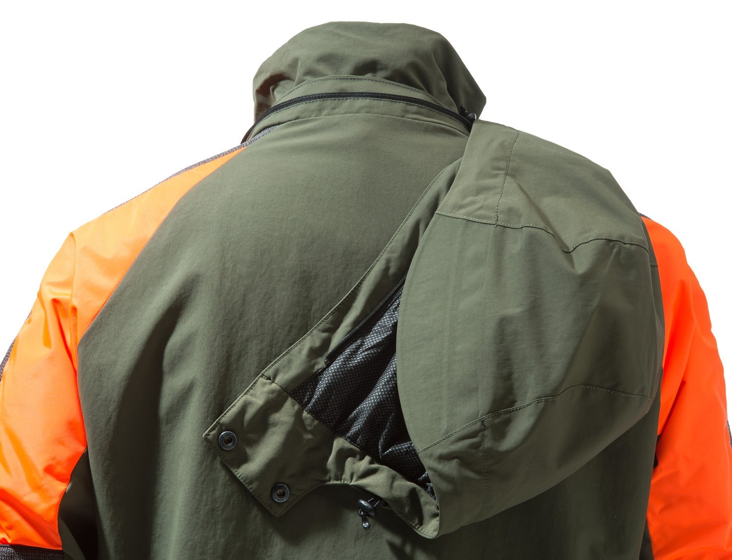 Veste de chasse Beretta Thorn Resistant GTX - Vert & Orange - Vestes de ...