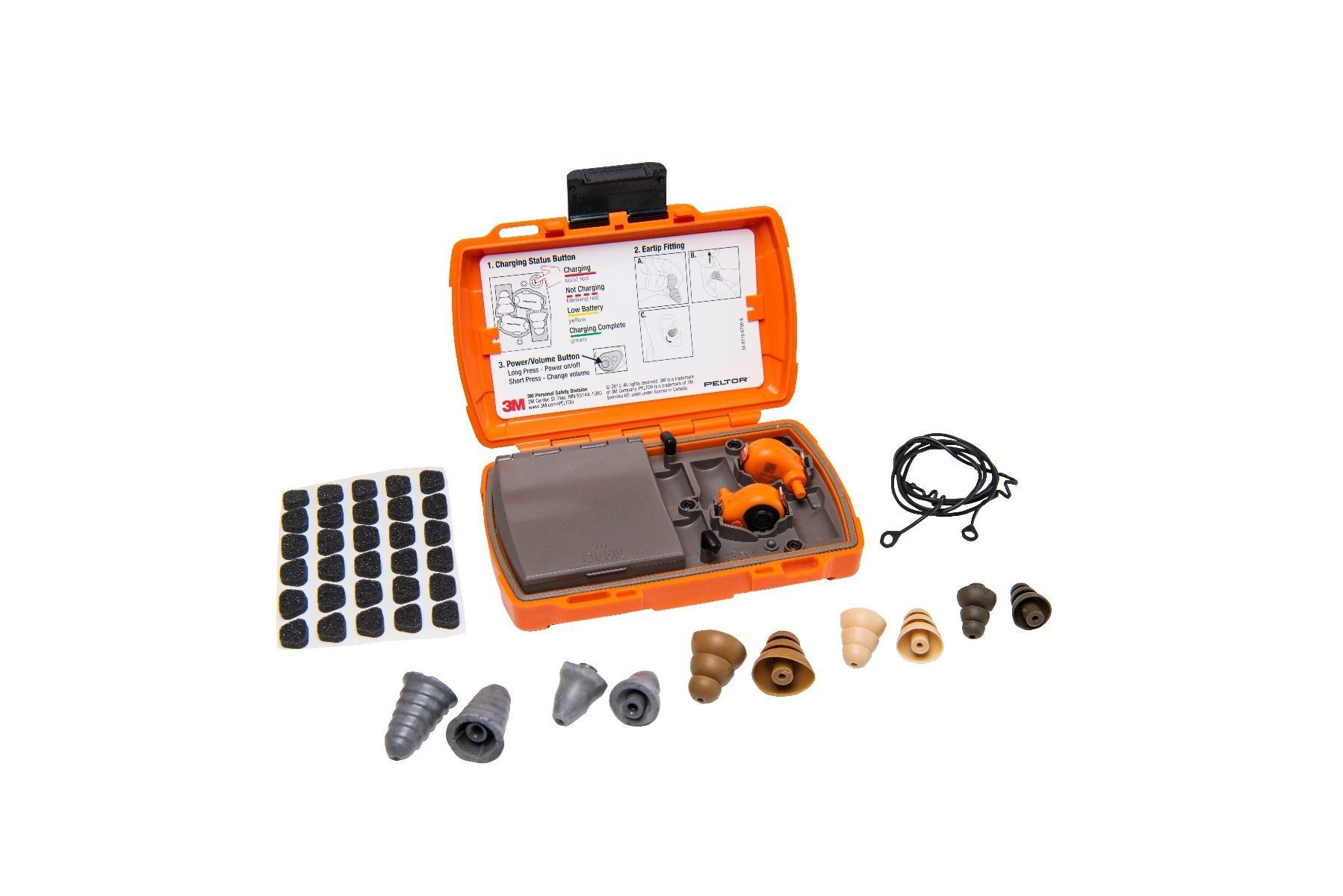 Kit de protection auditive 3M Peltor LEP200 - Oreillettes et casques ...