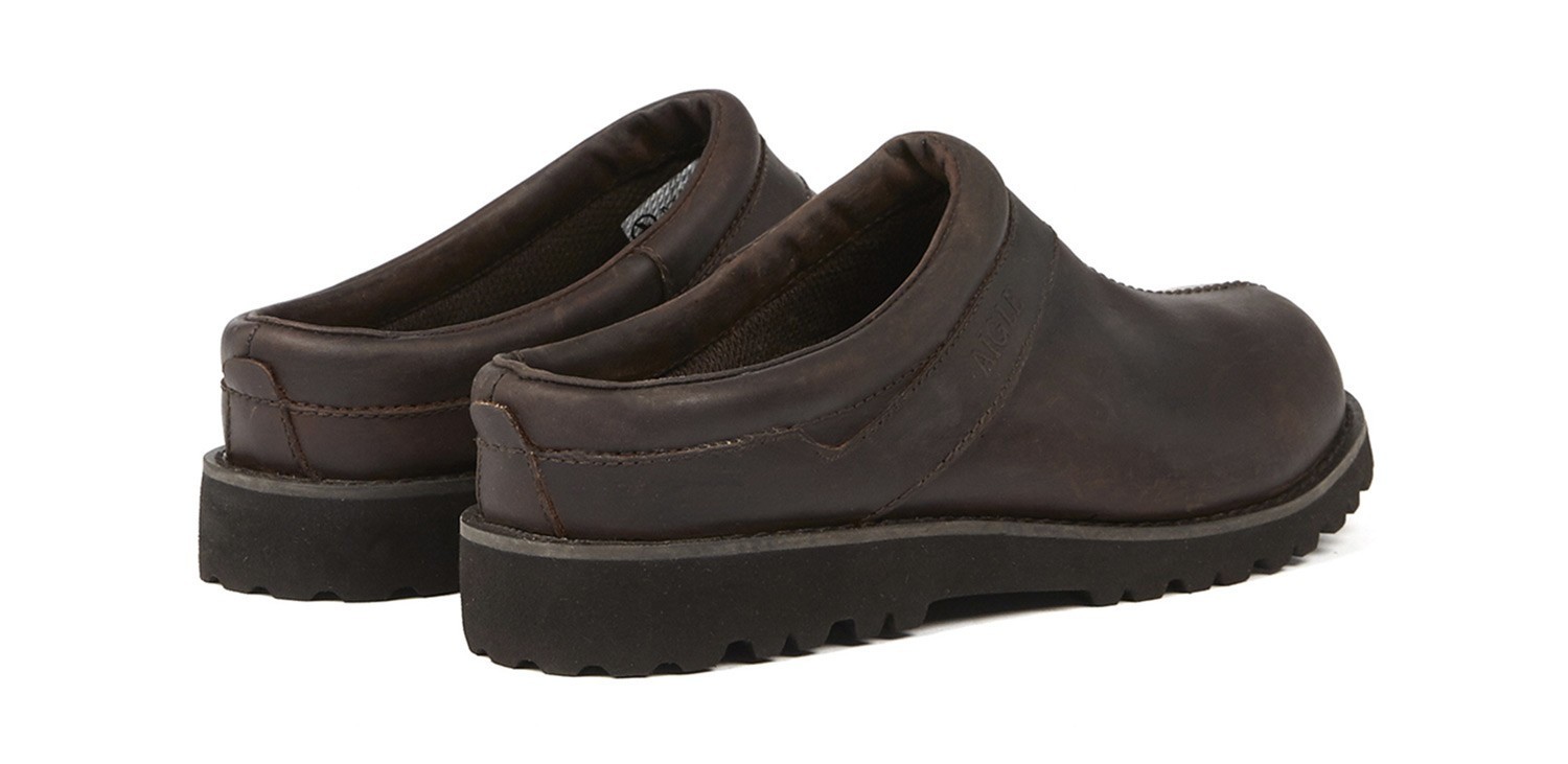 Sabots cuir Aigle Basilo - Sabots - Bottillons | Made in Chasse