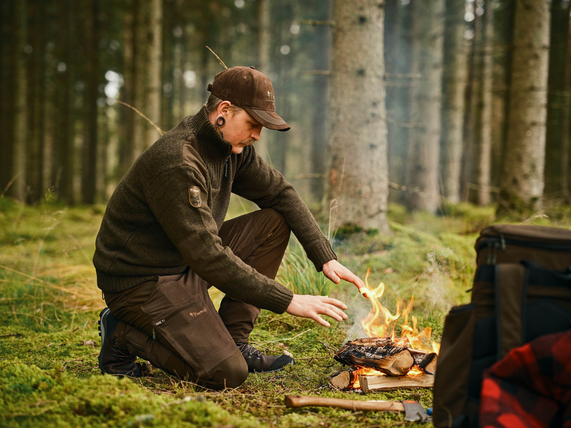 Sac à dos siège Pinewood Wildmark - Sièges - Cannes - Parapluies de chasse | Made in Chasse
