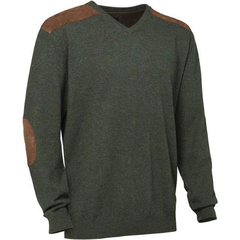 Pull de chasse Ligne Verney-Carron Fox Col V - Pulls de chasse - Sweat ...