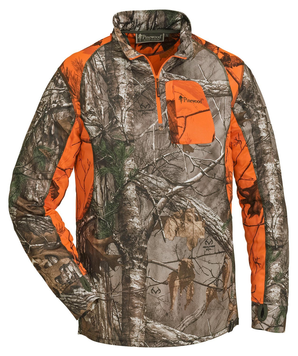 Sweatshirt été Coolmax Pinewood - AP Xtra - AP Blaze - Pulls de chasse ...