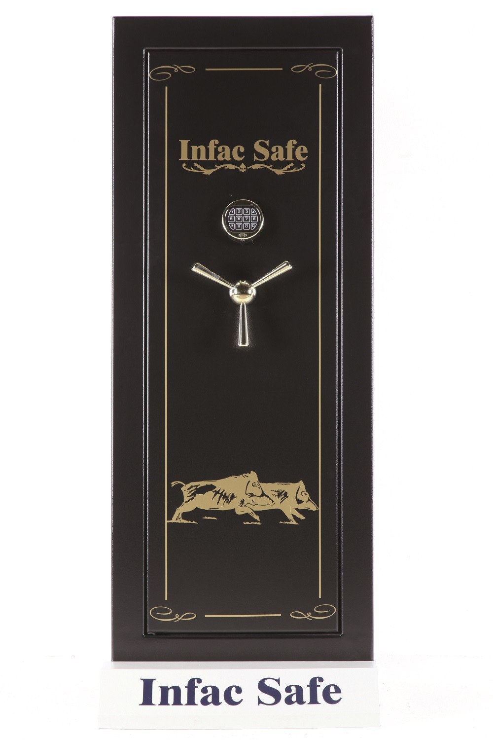 Armoire forte anti-feu Infac Big Safe Bordeaux / 12 - 24 armes ...